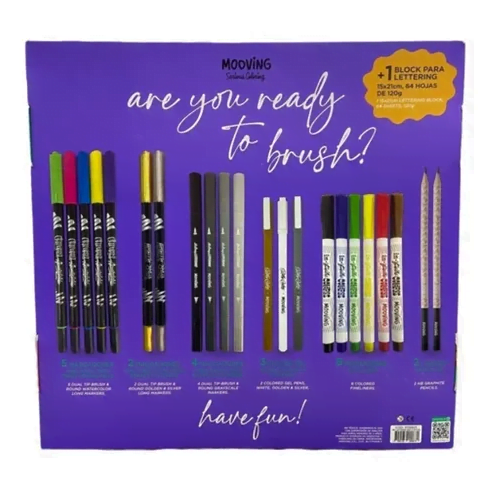 SET MOOVING 3119923 LETTERING FEST X23 - Rayuela