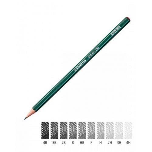 LAPIZ STABILO OTHELLO 282 4H NEGRO - Rayuela