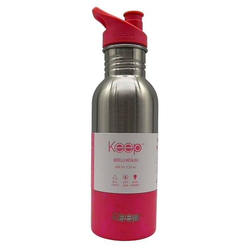 KEEP BOTELLA METALICA 600 ML - Rayuela
