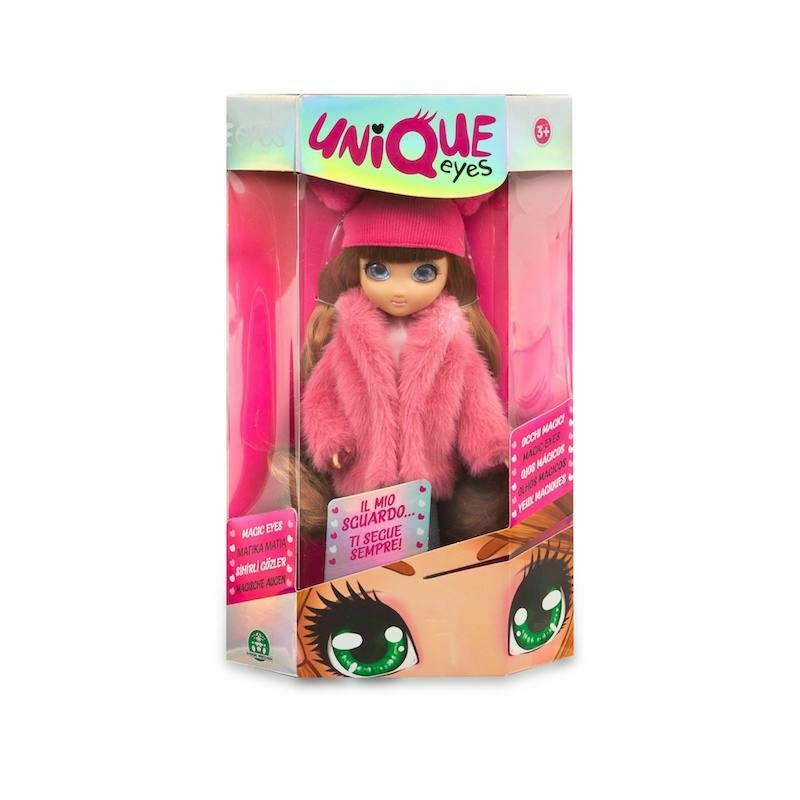 MUÑECA UNIQUE EYES OJOS MAGICOS 26 CM - Rayuela